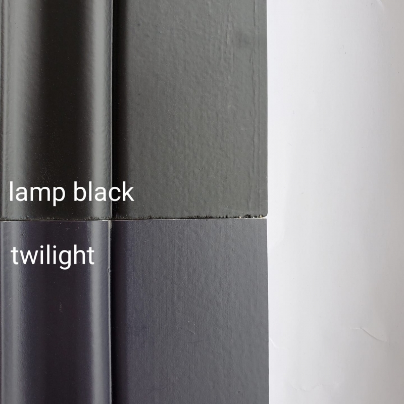 Difference Between Lamp Black & Twilight | General Finishes Design Center Difference Between Lamp Black & Twilight | General Finishes Design Center
