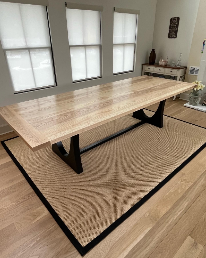 Custom Ash Dining Table General Finishes Design Center