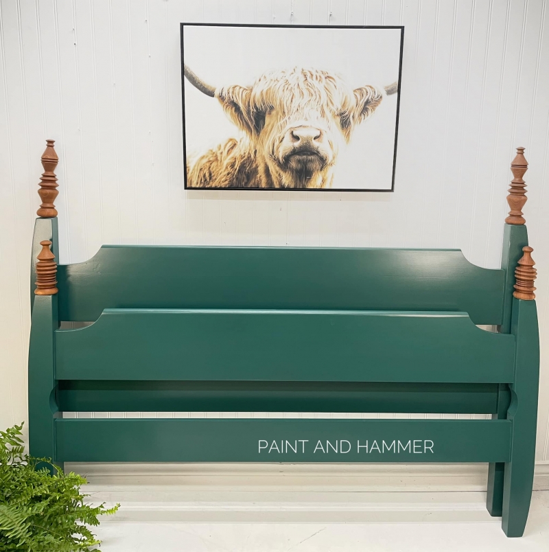 Westminster Green Bed Frame General Finishes Design Center